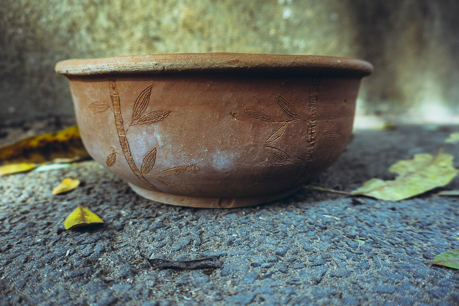 Training at Terra Crafts Pottery - a muddy road